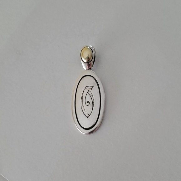 Ann King | Jewelry | Ann King Sterling Silver 8k Letter Initial Pendant ...